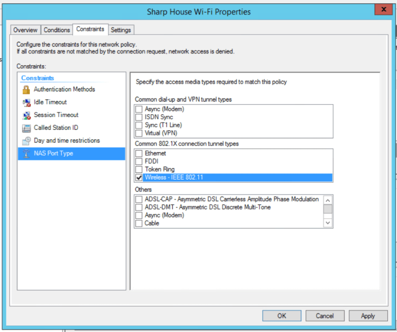 Cisco 9800 802.1X/EAP User Authentication with Windows RADIUS (NPS ...